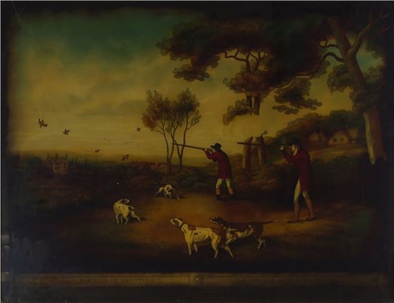 William Samuel Howitt | Early 19th-Century reverse glass engraving ...