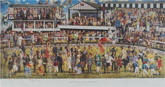 Peter Curling | Classic performers at the park | MutualArt