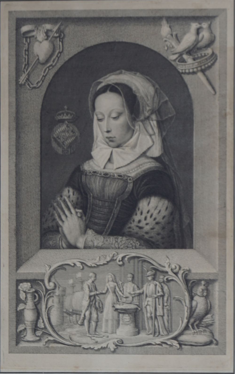 Jan Mostaert | Portrait of Jacqueline Countess of Hainaut (1401-1436 ...