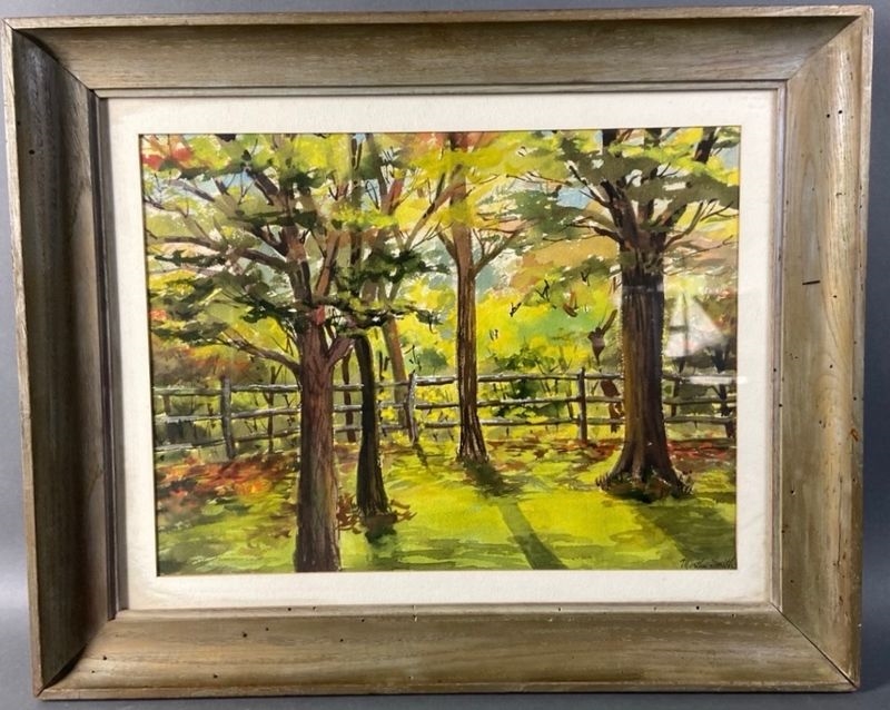 Martha Smith | Martha Smith. Watercolor | MutualArt