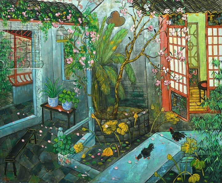 Linxi | Interiour scene (2006) | MutualArt