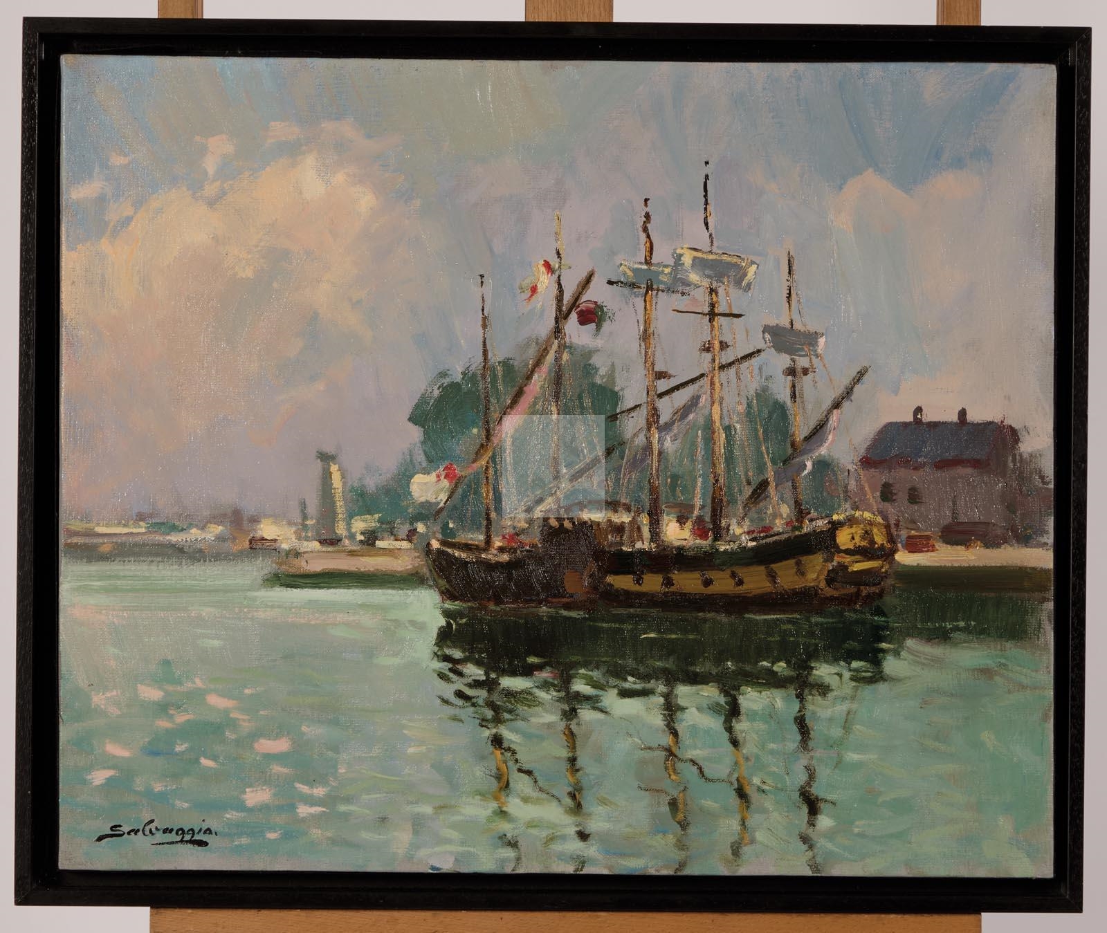 Jose Salvaggio | L’armada à Honfleur | MutualArt