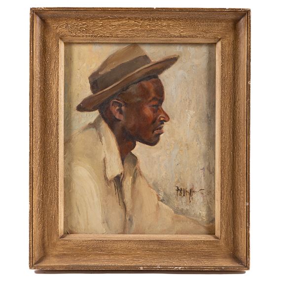 Frank B. Hoffman | Portrait of a Man (1888) | MutualArt
