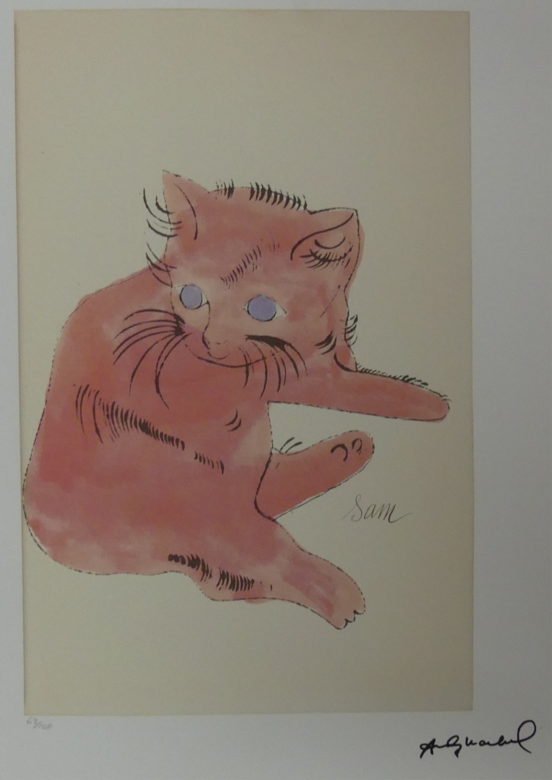 Andy Warhol | 25 CATS NAMED SAM | MutualArt