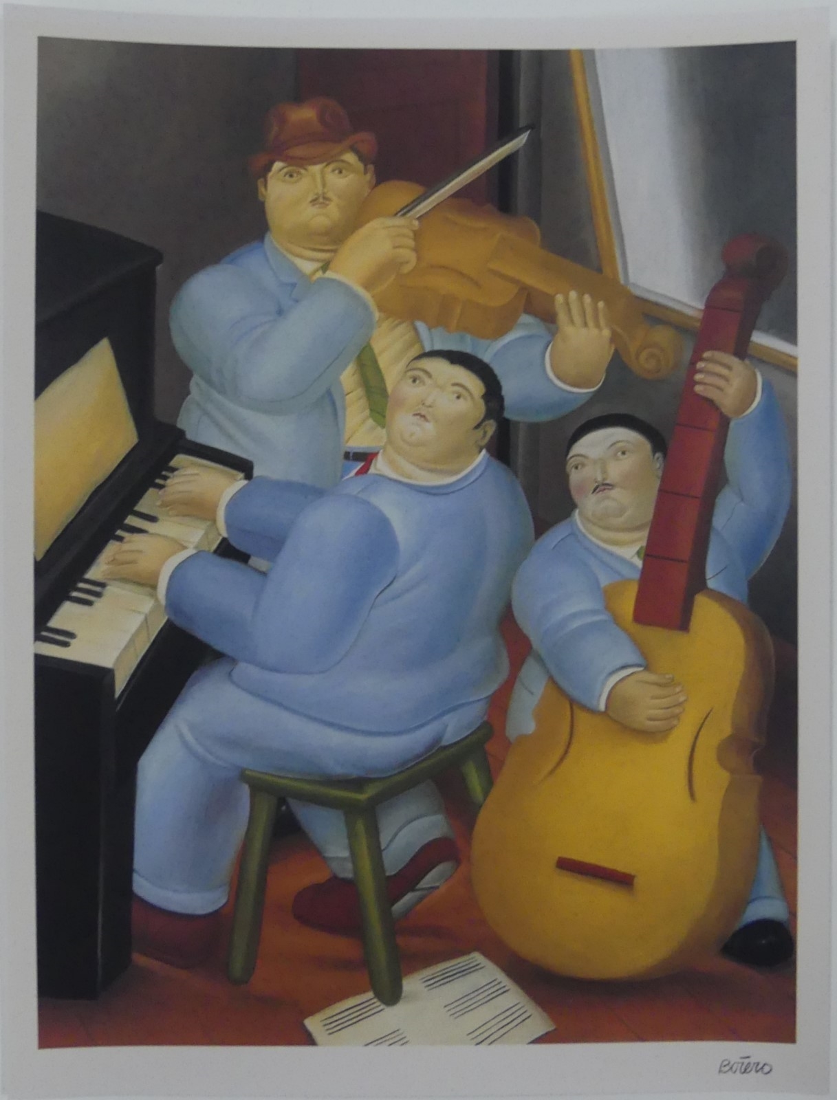 Fernando Botero | THREE MUSICIANS | MutualArt