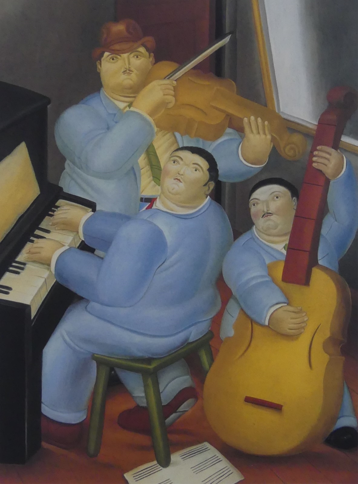 Fernando Botero | THREE MUSICIANS | MutualArt