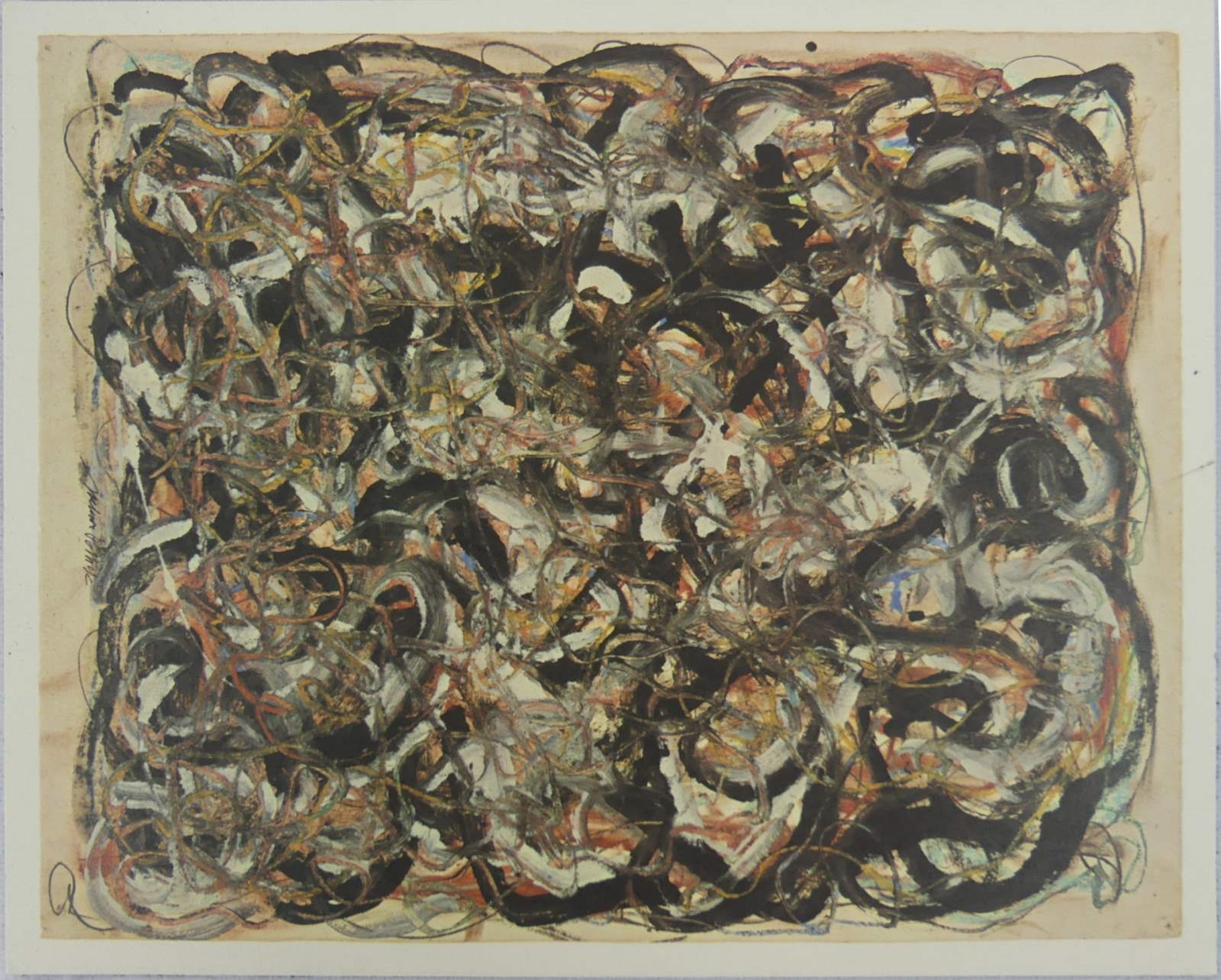 Jackson Pollock | Jackson Pollock offset lithograph | MutualArt