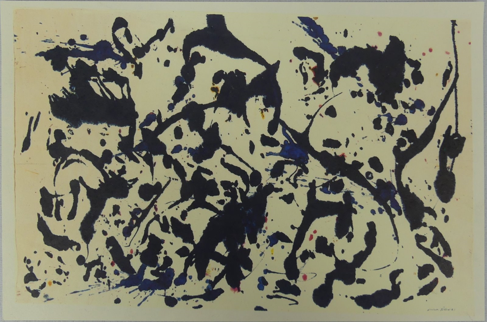 Jackson Pollock | Jackson Pollock abstract offset lithograph | MutualArt