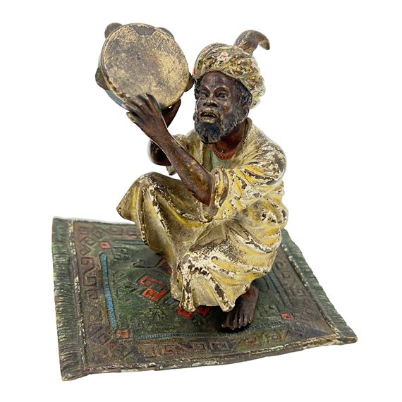 Franz Xaver Bergmann | COLD PAINTED BRONZE FIGURE IN THE MANNER OF ...