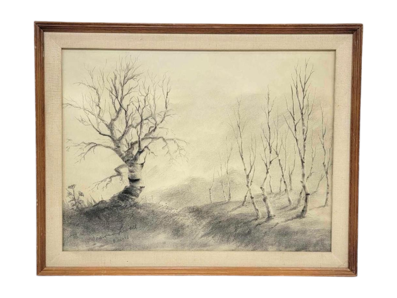 Norman Lowell | Birches | MutualArt