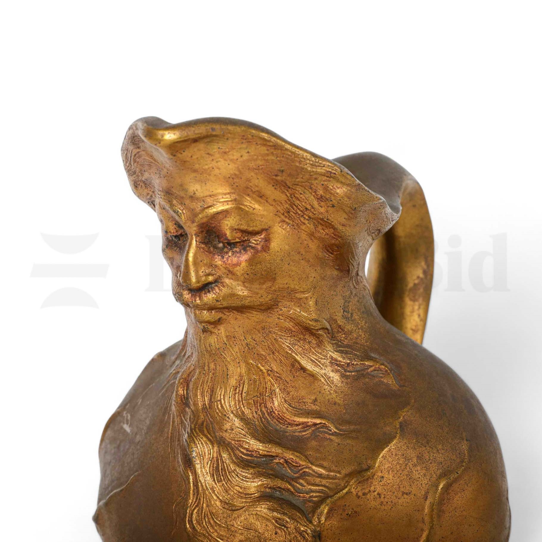 Ernest Justin Ferrand | JARRO FIGURATIVO EM BRONZE (1882) | MutualArt