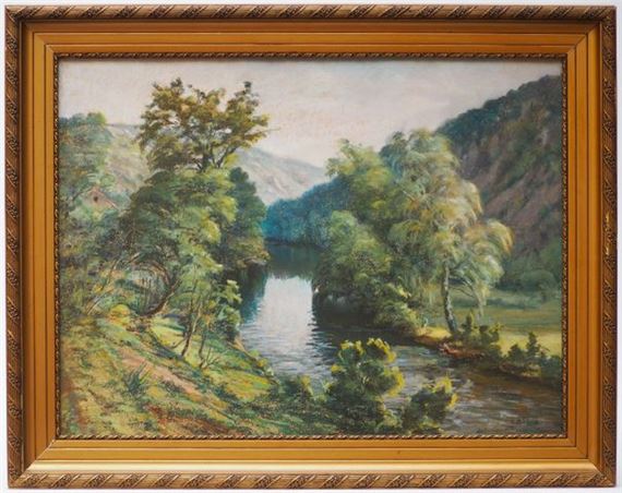 Francois Baron | François Marie BARON (1879-1963) La Sioule à ...