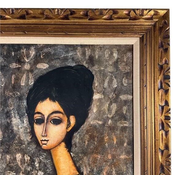 Ian Janus | Beautiful portrait by IAN JANUS. Signed. Canvas measures 20 ...