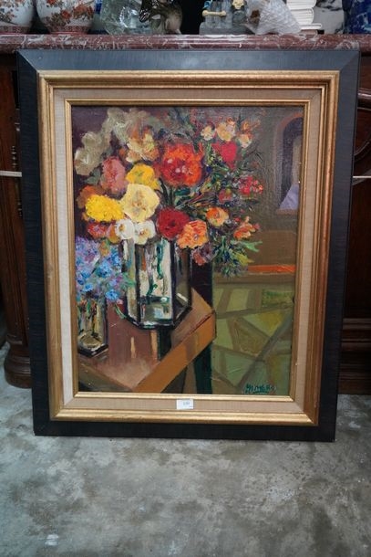 Homero Panagiotopulos | Nature morte aux bouquets | MutualArt