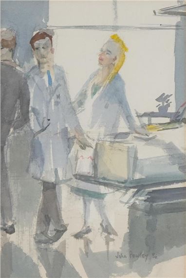 John Powley | Hospital scene (Late 20th Century) | MutualArt