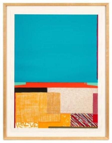 Dan Namingha | West of Hopi, Color Lithograph by Dan Namingha | MutualArt