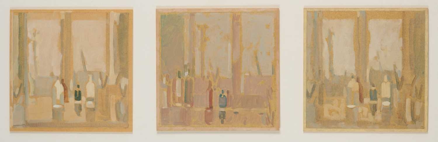 Michael Upton | Tiny, intimist interiors and exteriors exquisitely coloured like some latter day ...