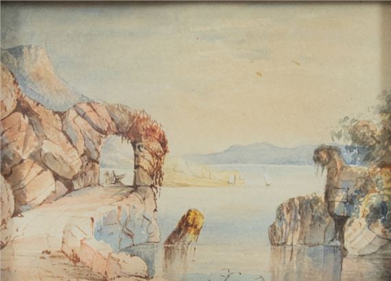 Eugène Isabey | Paysage méditérannéen | MutualArt