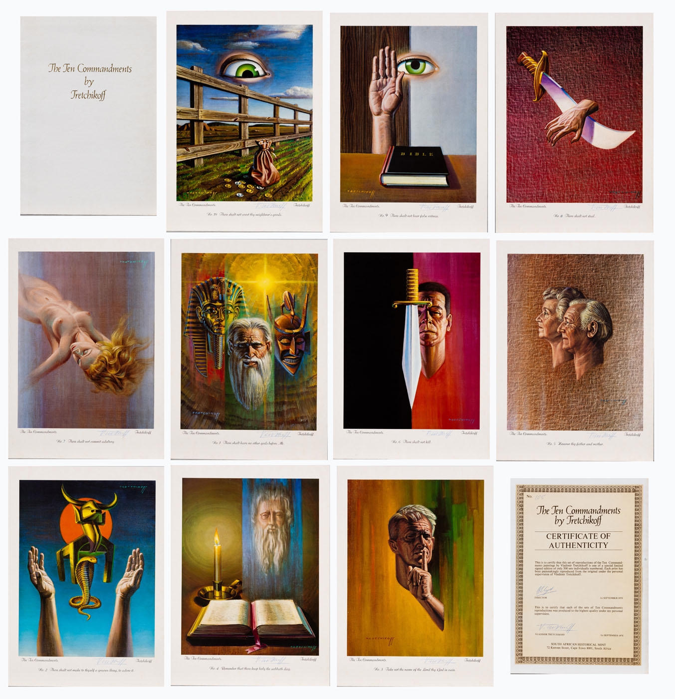 Vladimir Tretchikoff | Ten Commandments' | MutualArt