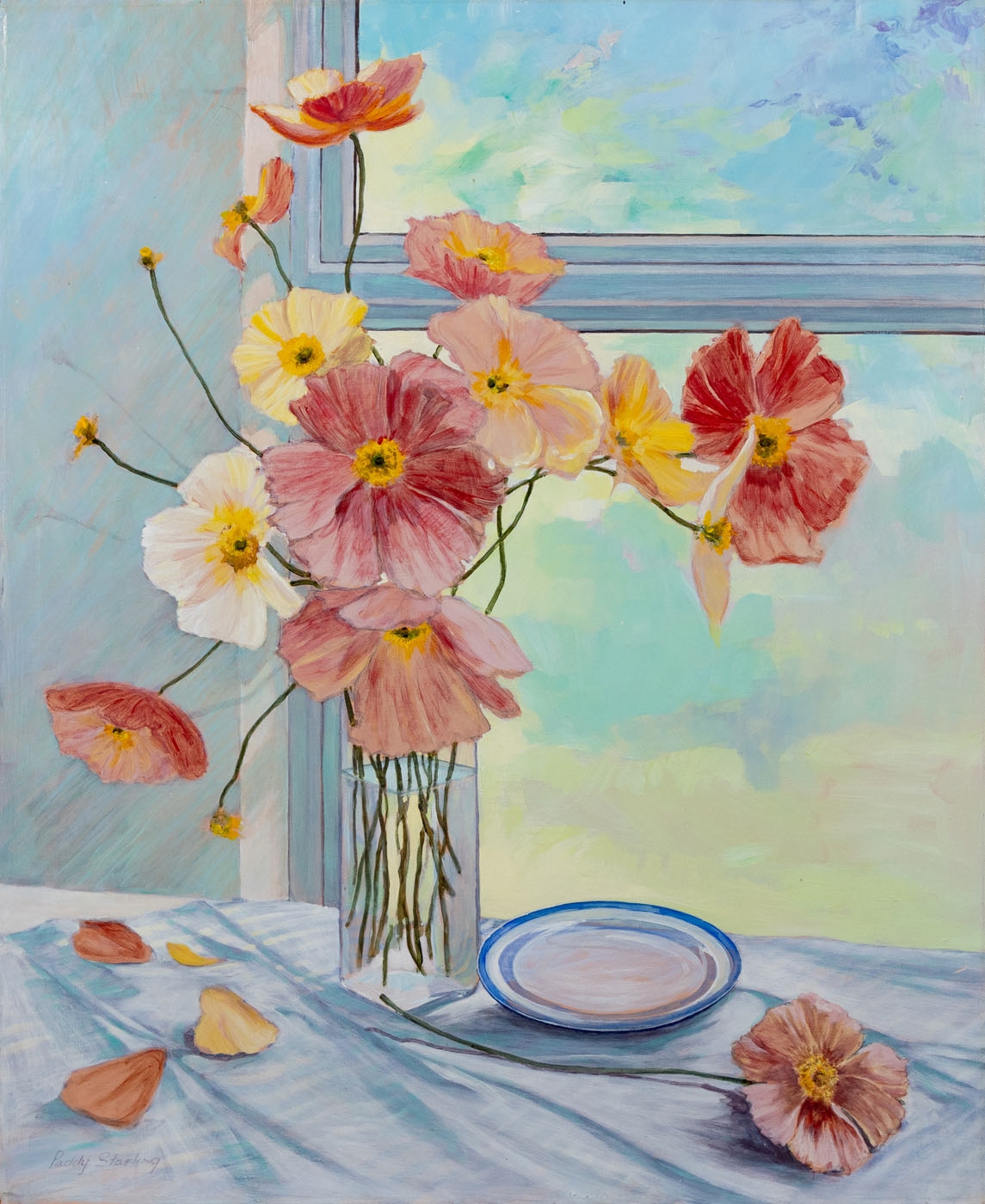 Paddy Starling | still life of flowers | MutualArt