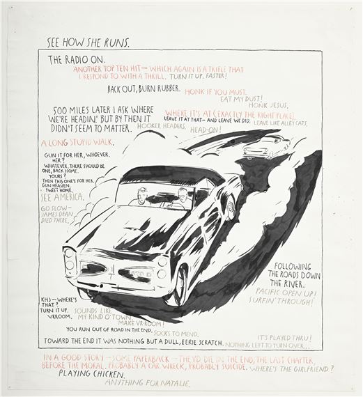 Raymond Pettibon | NO TITLE (THE UNKNOWN INSTRUCTORS...) (Circa 2007 ...