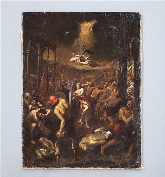 Scipione‏ Compagno | Das Martyrium der Heiligen Katharina | MutualArt
