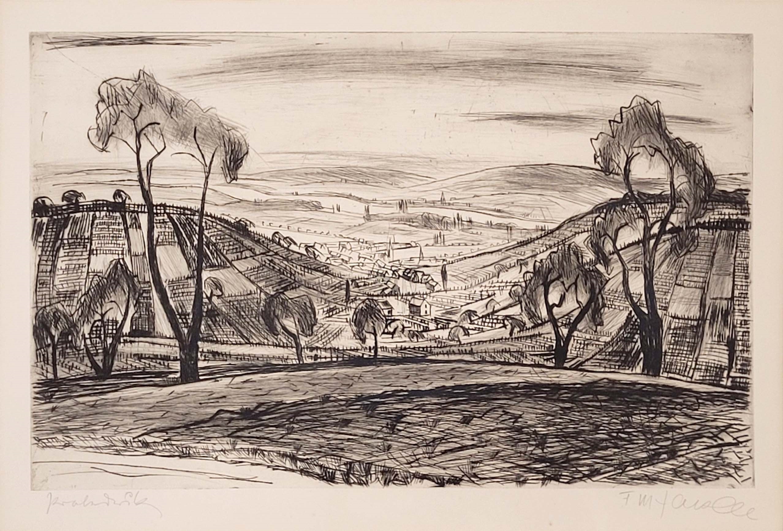 Franz M. Jansen | Rheinlandschaft | MutualArt