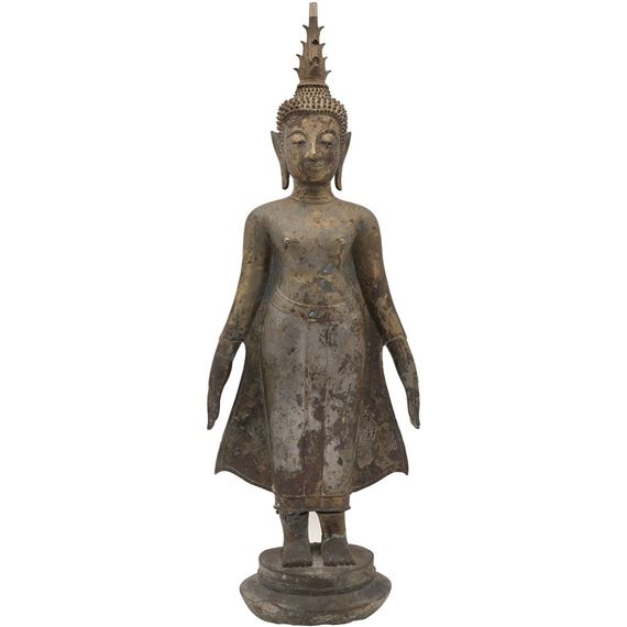 Indonesian School, 19th Century | BUDA SHAKYAMUNI EN POSTURA SAMABHANGA ...