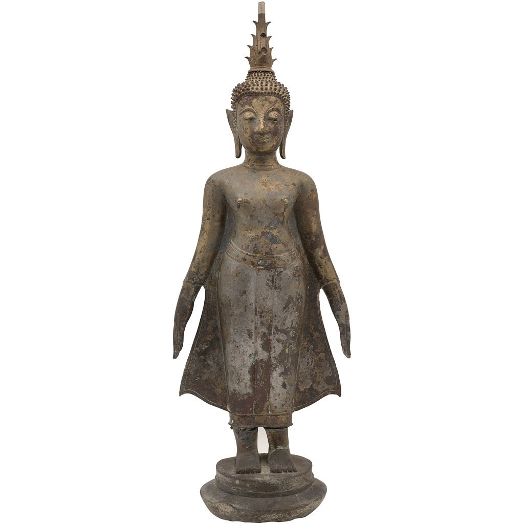 Indonesian School, 19th Century | BUDA SHAKYAMUNI EN POSTURA SAMABHANGA ...