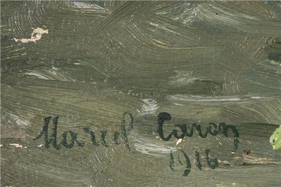 Marcel Caron | Landschap met beek (1916) | MutualArt