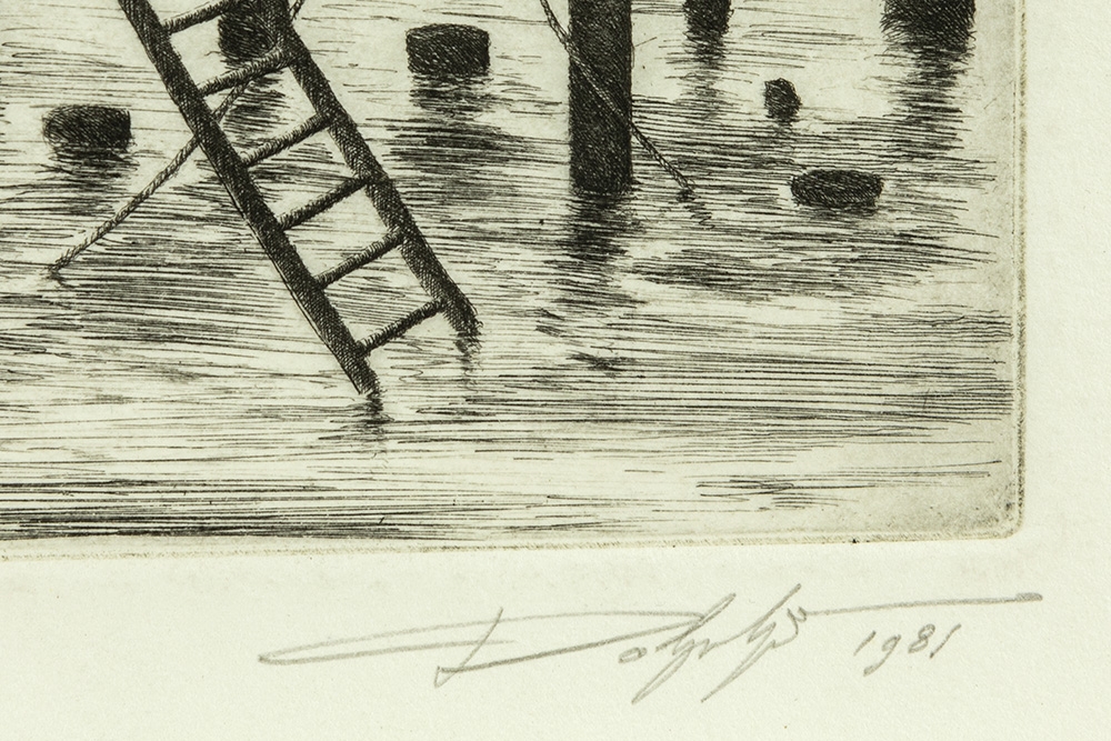 Willem Dolphyn | Staketsel op de Schelde | MutualArt