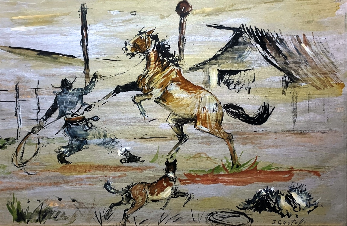 Juan Castells Martí | El potro | MutualArt