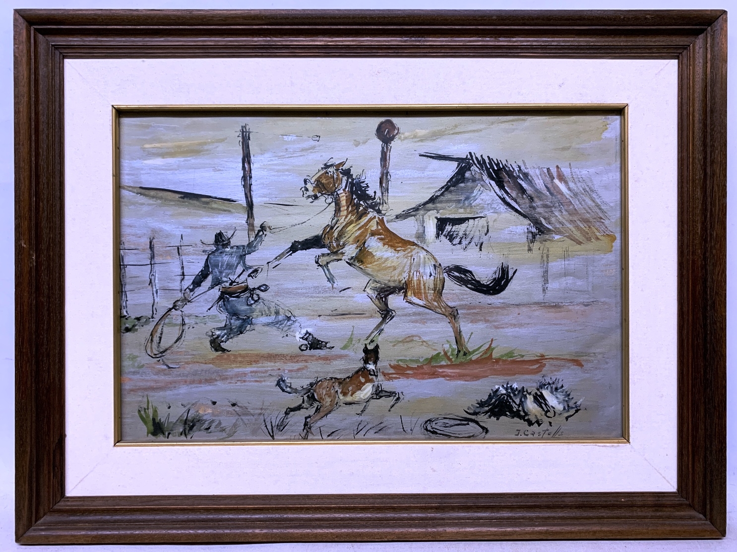 Juan Castells Martí | El potro | MutualArt