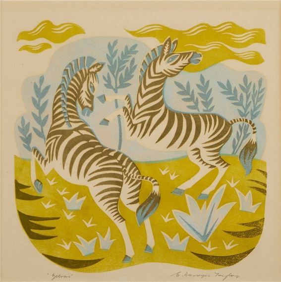 E. Mervyn Taylor | Zebras | MutualArt
