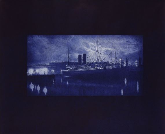Stephen Ellis | Tanker at Anchor | MutualArt