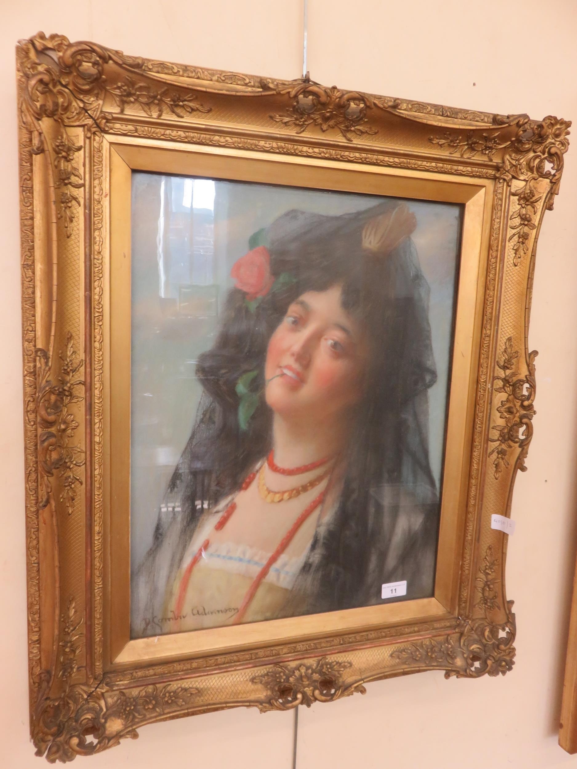 David Comba Adamson | Portrait of a Young Female | MutualArt