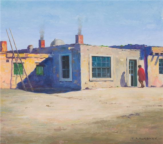 Elbridge Ayer Burbank | Nambe - Indian Homes | MutualArt