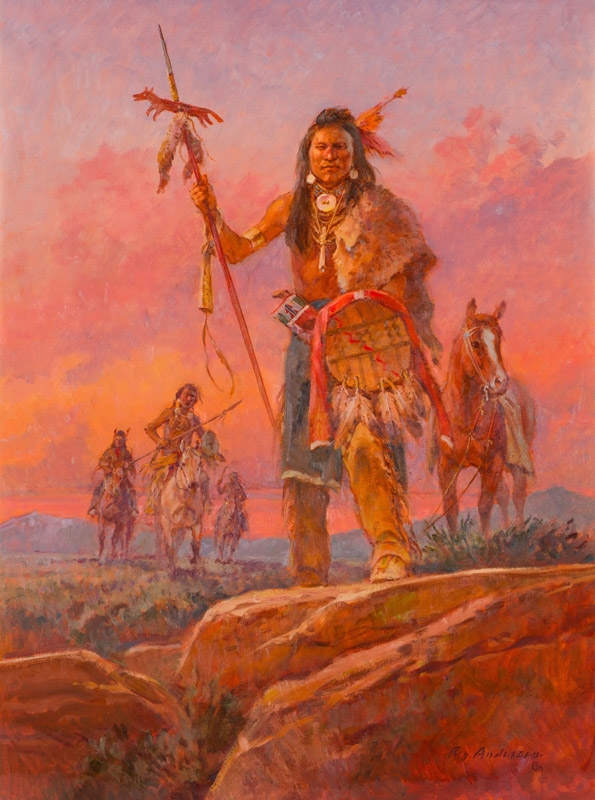 Roy Andersen | Spirit of the Red Wolf | MutualArt
