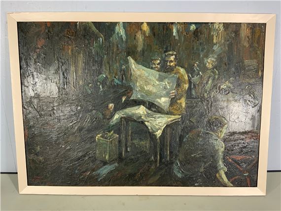 John Corvin | FACTORY SCENE (1965) | MutualArt