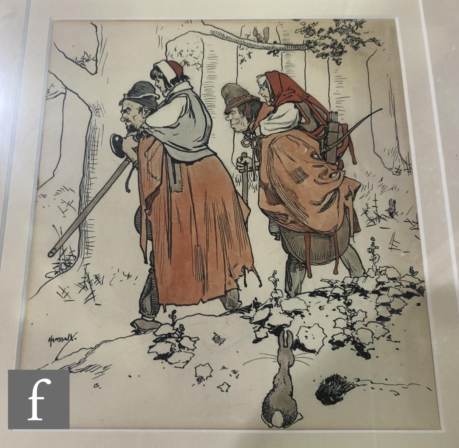 John Hassall | 'Babes in the Wood' | MutualArt