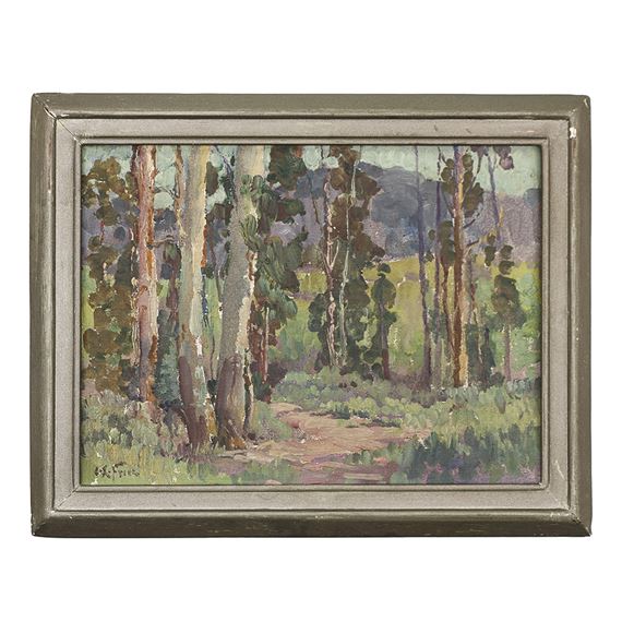 Charles Arthur Fries | Eucalyptus Grove | MutualArt