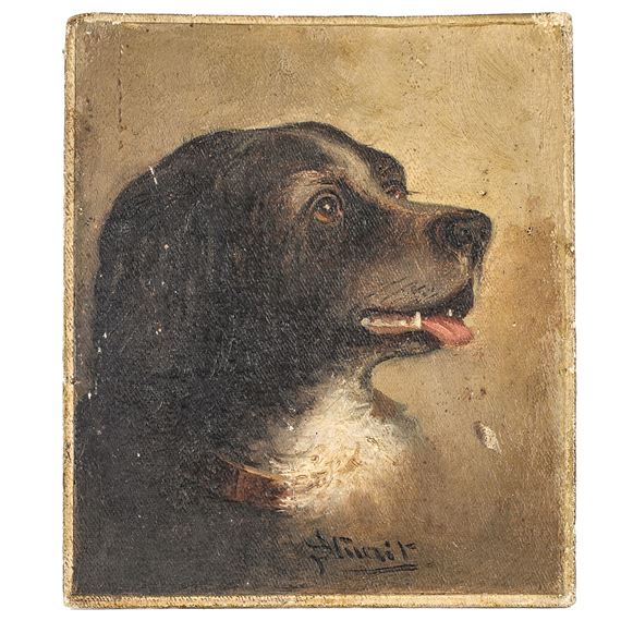 Alexander Stuart | Portrait of a Dog | MutualArt