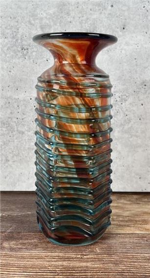 Michael Harris | Michael Harris Mdina Art Glass Vase | MutualArt