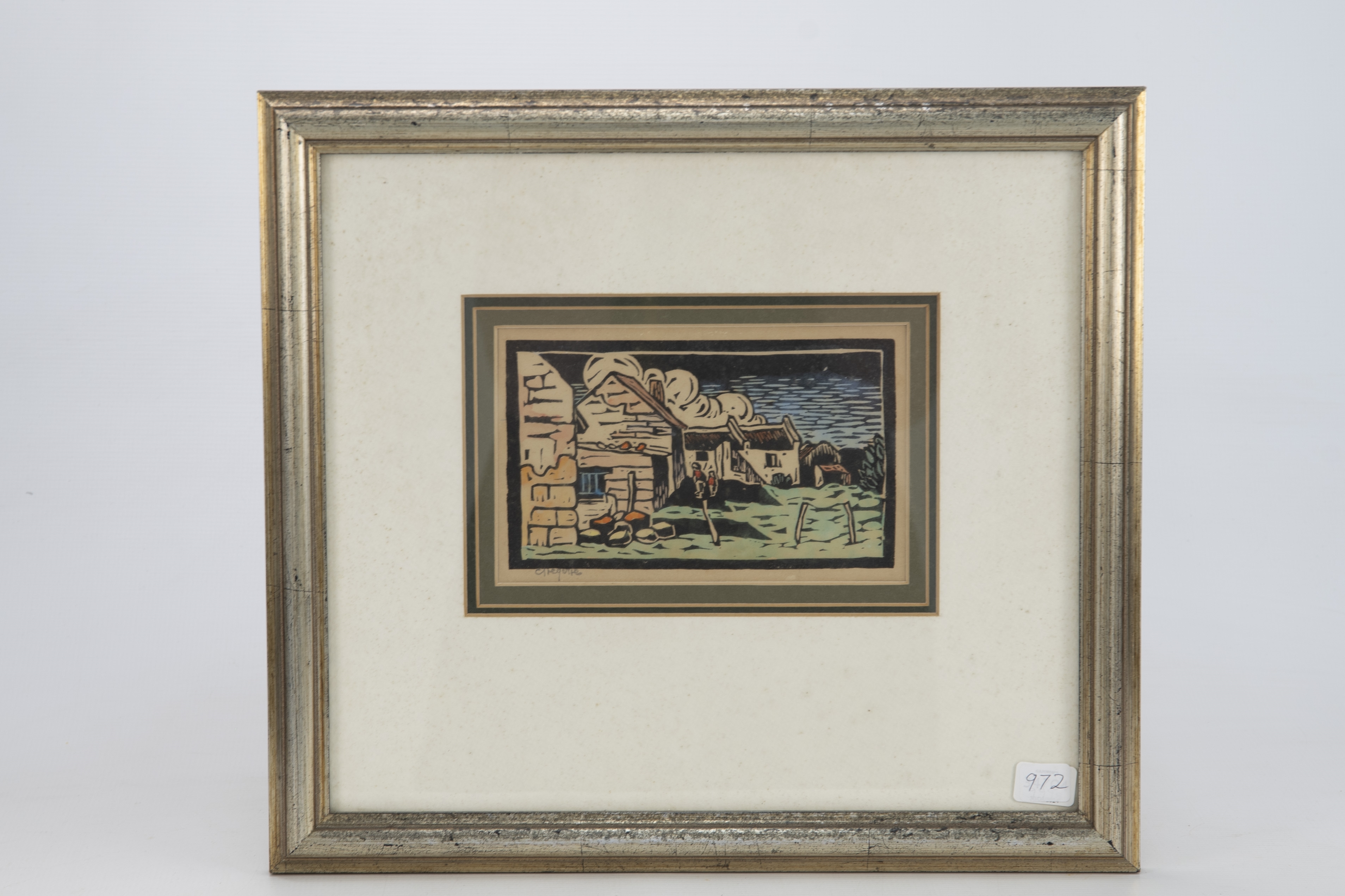 Gregoire Johannes Boonzaier | Farm Buildings and Figures | MutualArt