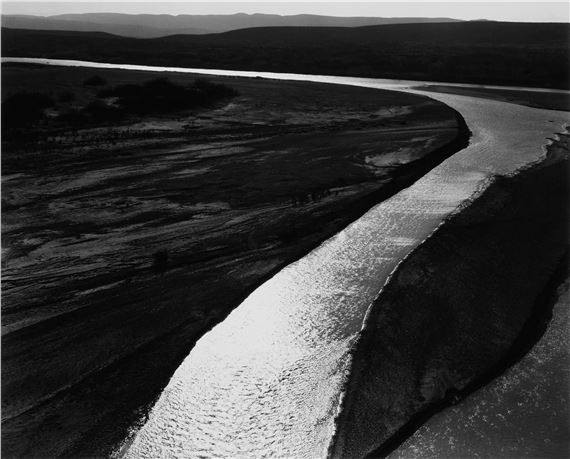 Ansel Adams | Sand Bar, Rio Grande, Big Bend National Park, Texas ...