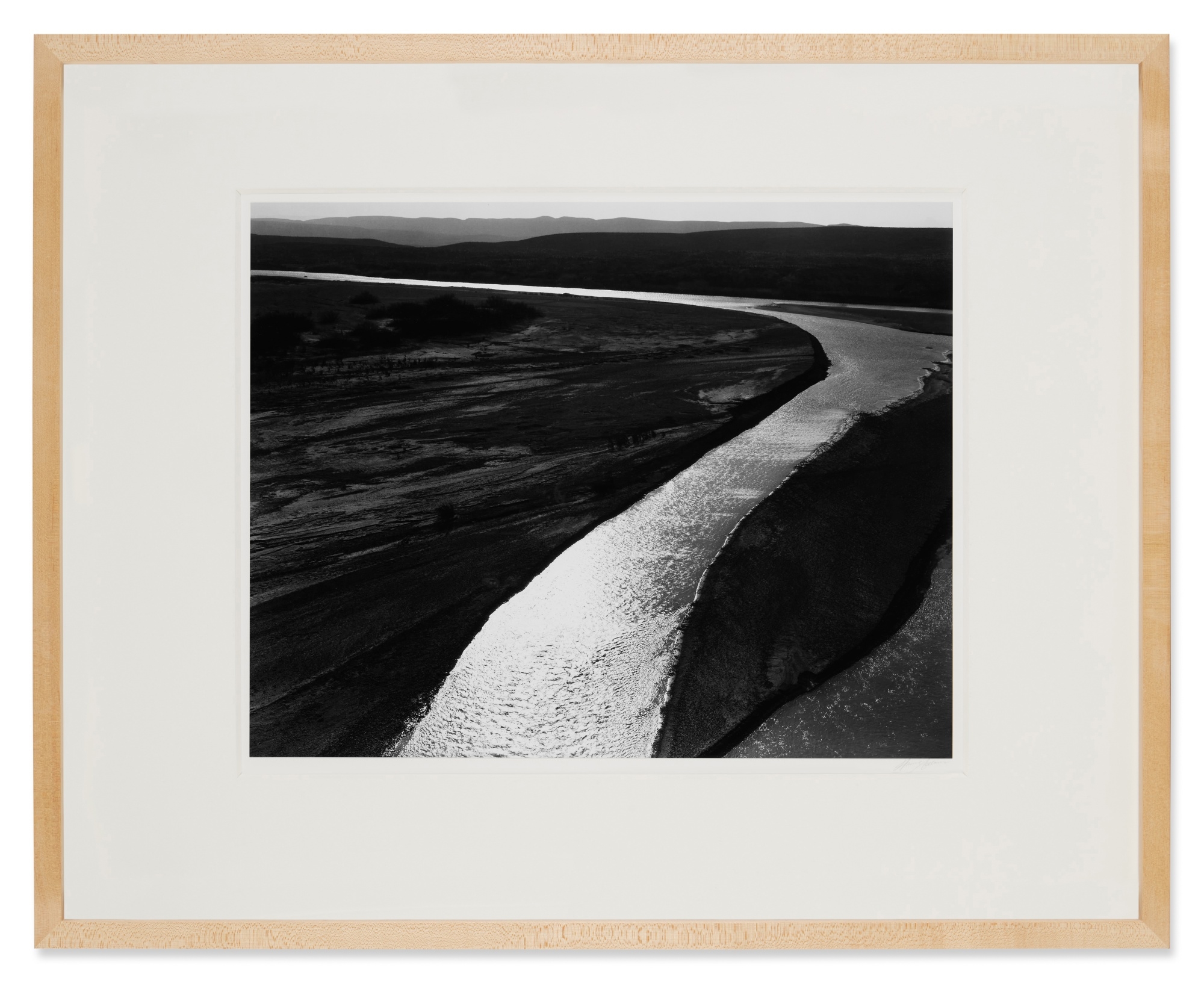 Ansel Adams | Sand Bar, Rio Grande, Big Bend National Park, Texas ...
