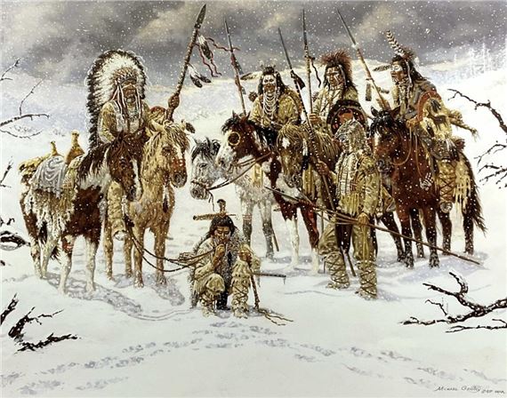 Michael Gentry | Michael Gentry Trackdown Lithograph | MutualArt