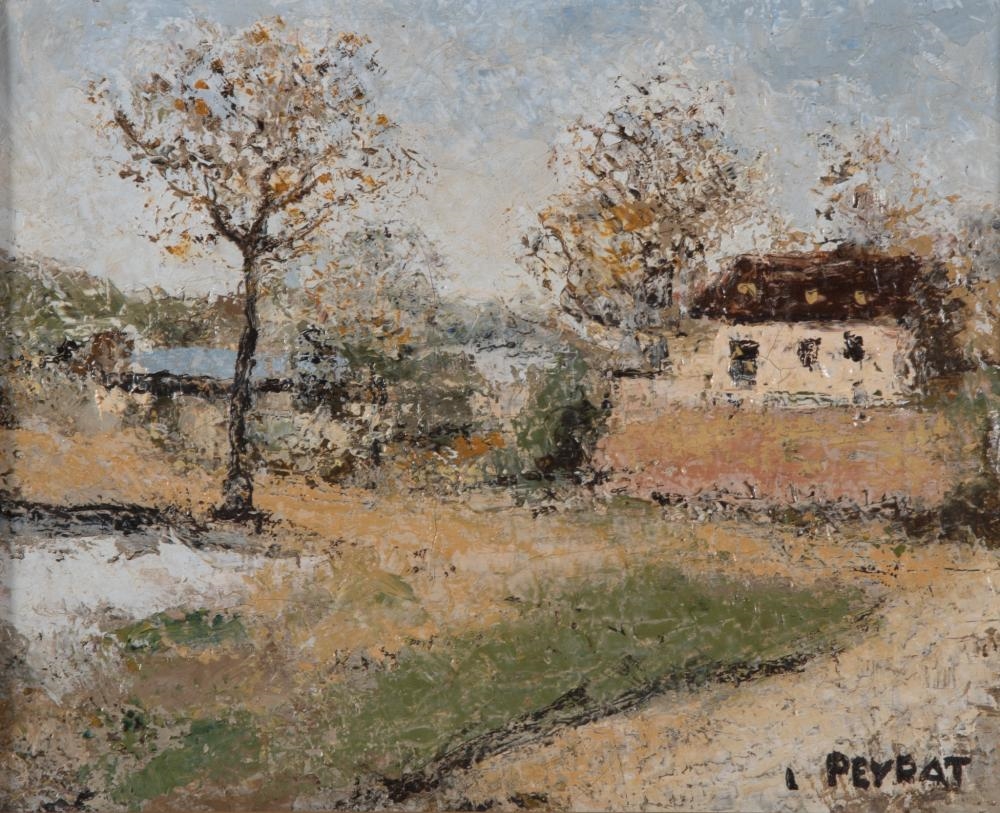 Louis Peyrat | House in Landscape | MutualArt