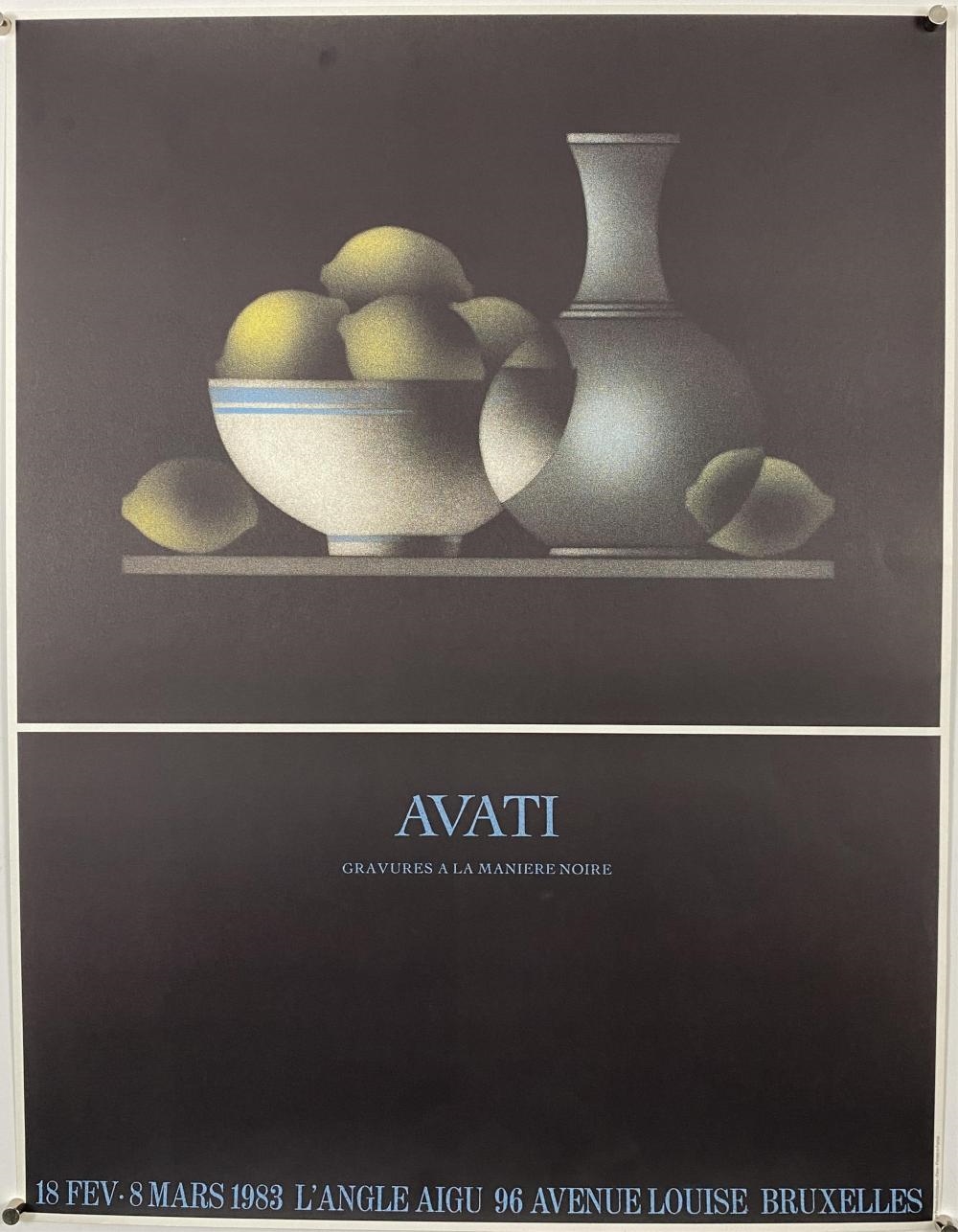 Mario Avati | Gravures a La Maniere Noire (1983) | MutualArt