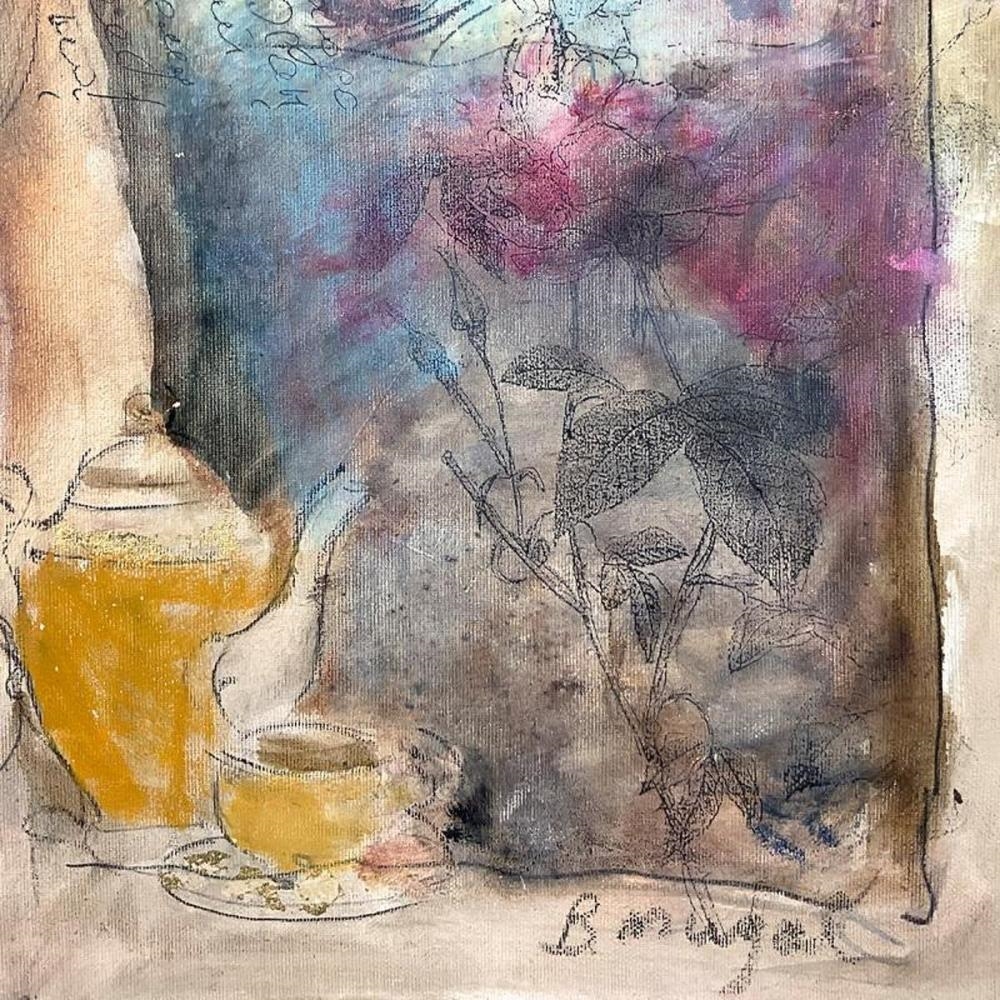 Batia Magal | Batia Magal, Original Acrylic Painting on Canvas, Hand ...